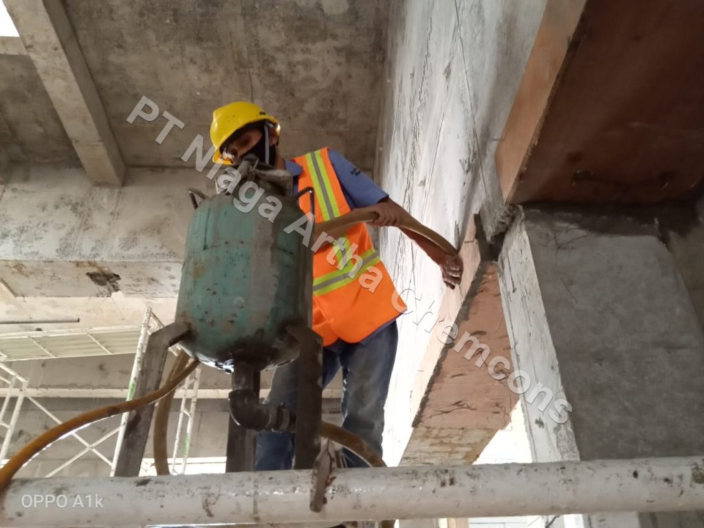 Grouting | Kontraktor Berpengalaman - PERBAIKAN BETON