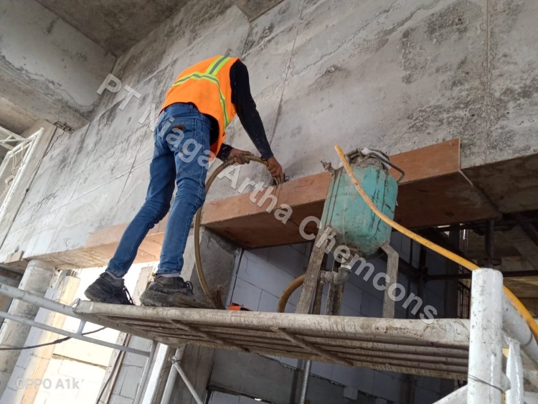 Grouting | Kontraktor Berpengalaman - PERBAIKAN BETON