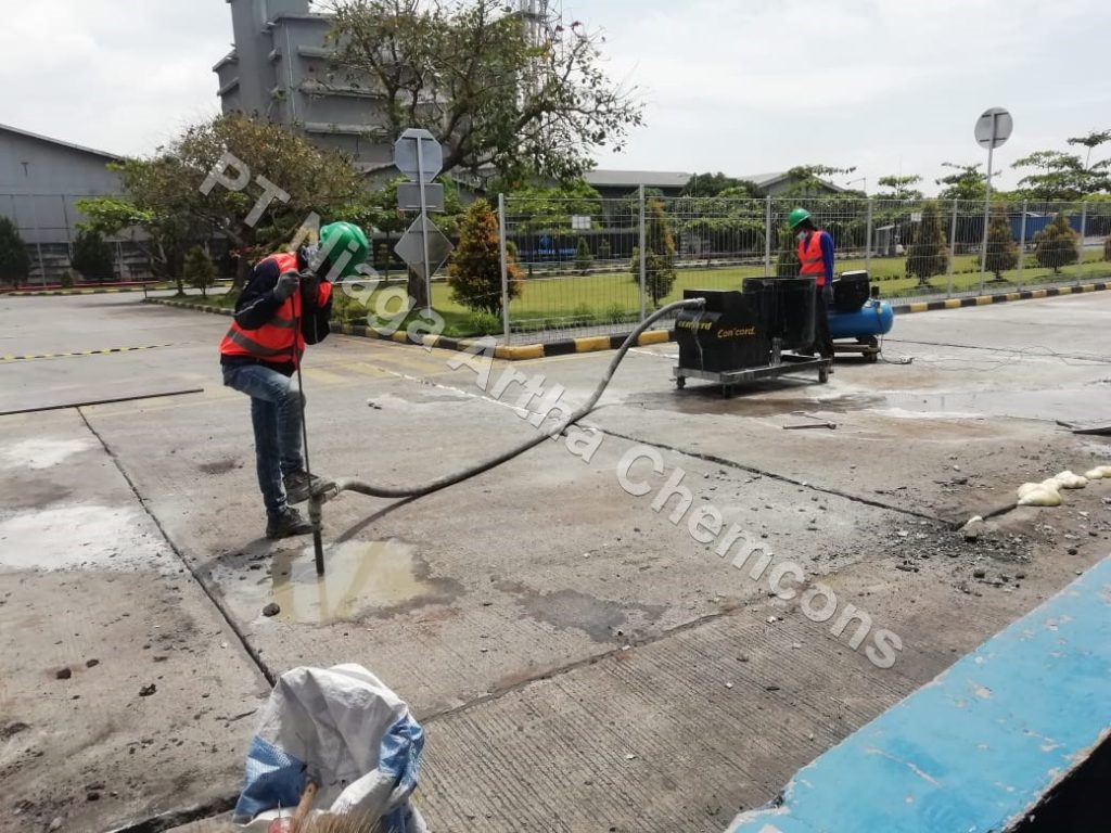 Grouting | Kontraktor Berpengalaman - PERBAIKAN BETON